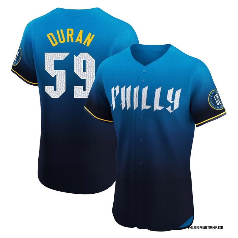 Jhoan Duran Men's Philadelphia Phillies 2024 City Connect Jersey - Blue ...